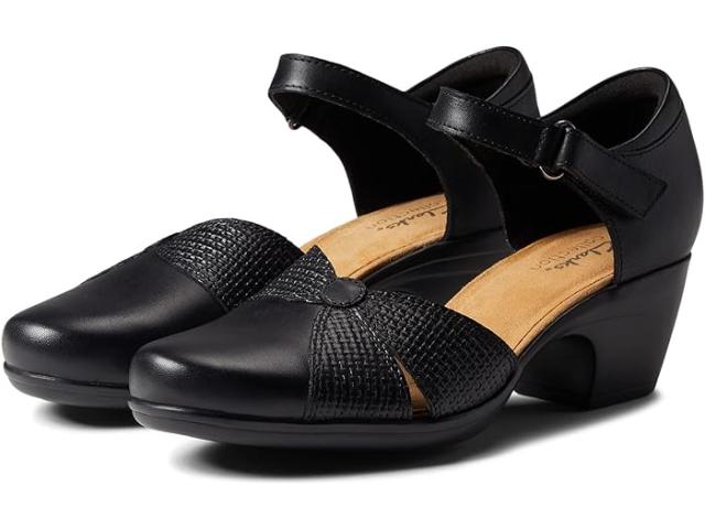 (取寄) クラークス レディース エミリー ラエ Clarks women Clarks Emily Rae Black Leatherの通販 ...
