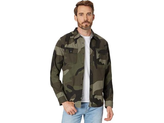 (取寄) ルーカ メンズ ロング スリーブ フランネル RVCA men Panhandle Long Sleeve Flannel Camo