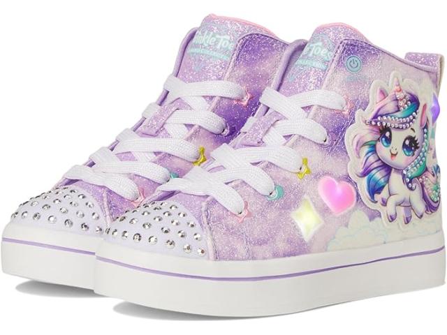 (取寄) スケッチャーズ キッズ レディース ツイ-ライツ 2.0 (リトル キッド) SKECHERS KIDS women Twi-Lites 2.0 314378L (Little Kid) Lavendar/Multi