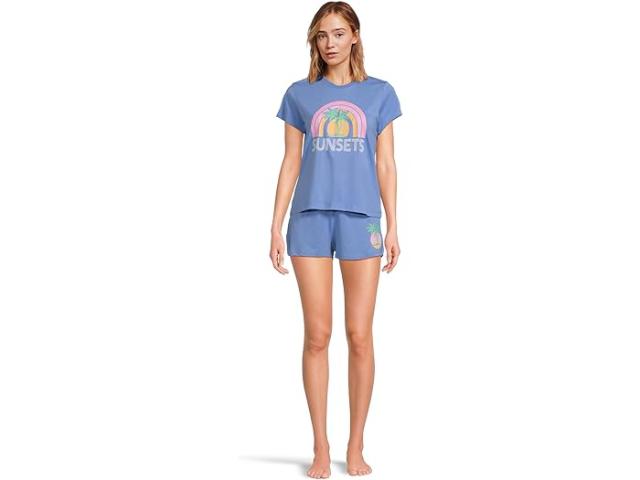 (取寄) ピー ジェイ サルベージ レディース Pj セット セッツ P.J. Salvage women Pj Set Softee Sets Deep Blue