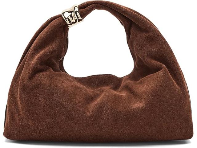 (取寄) メイドウェル レディース スエード ハンド ヘルド リング ポーチ Madewell women Suede Hand Held Ring Pouch Soft Mahogany