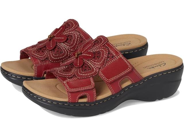 (取寄) クラークス レディース マーリア 2 ベル Clarks women Merliah 2 Belle Red Combi Leather