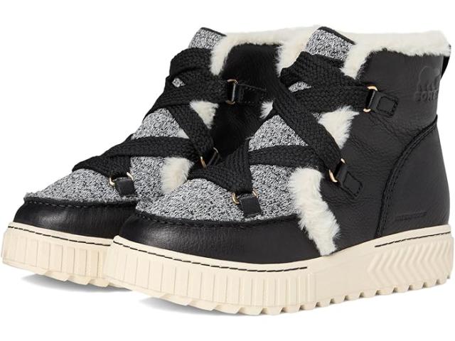 (取寄) ソレル レディース オナ アベ アルパイン ブーツ ウォータープルーフ SOREL women Ona Ave Alpine Boots Waterproof Black/Chalk