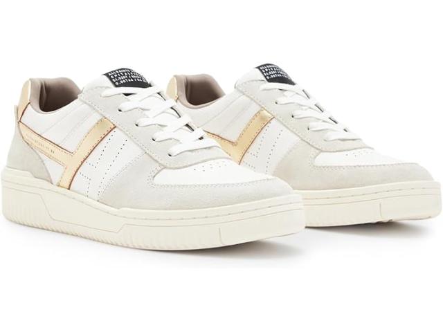 (取寄) オールセインツ レディース ヴィックス スエード スニーカー AllSaints women AllSaints Vix Suede Sneaker White/Gold