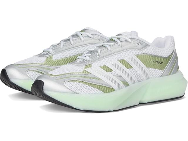 (取寄) アディダス ランニング レディース グロウ adidas Running women Lightblaze Glow White/Silver llic/Magic Lime llic