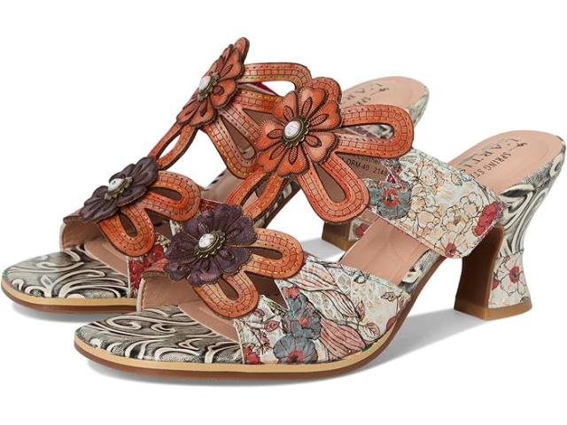 (取寄) ラルティストバイスプリングステップ レディース アラニア L'Artiste by Spring Step women Alania Orange Multi