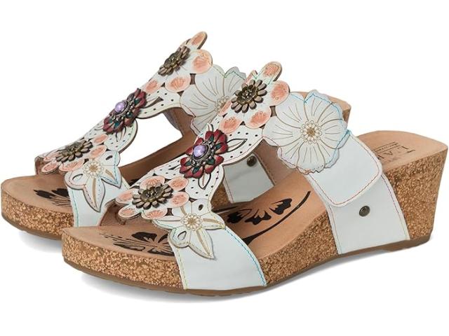 (取寄) ラルティストバイスプリングステップ レディース  L'Artiste by Spring Step women Prettypetals White Multi