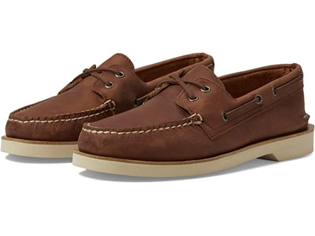 (取寄) スペリー メンズ オーセンティック オリジナル ダブル ソール クロス レース Sperry men Sperry Authentic Original Double Sole Cross Lace Dark Tan
