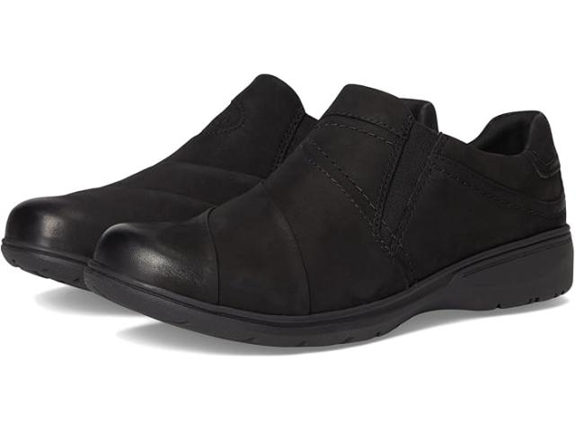 (取寄) クラークス レディース カーリー アビー Clarks women Carleigh Abby Black Nubuck