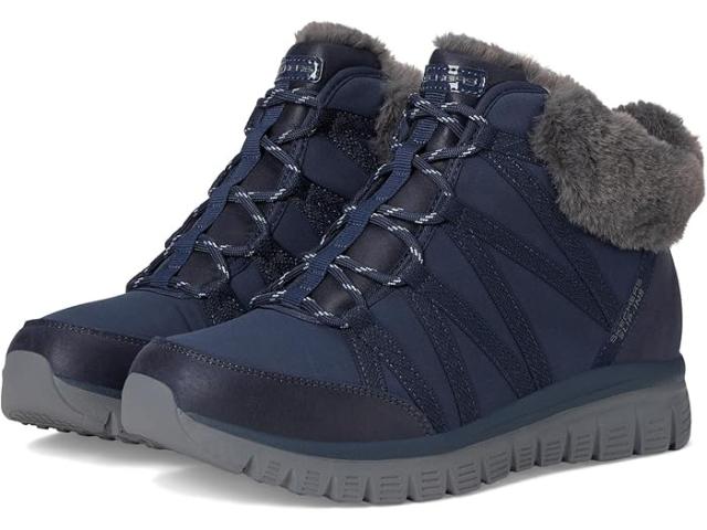 (取寄) スケッチャーズ レディース グレースフル - コージー ハンズ フリー スリップインズ SKECHERS women Graceful - Cozy Strolls Hands Free Slip-Ins Navy