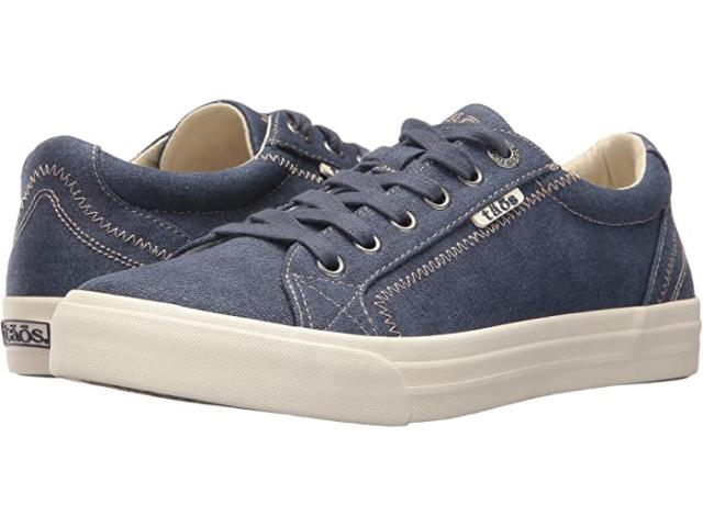 (取寄) タオス フットウェア レディース プリム ソウル Taos Footwear women  Plim Soul Blue Wash Canvas