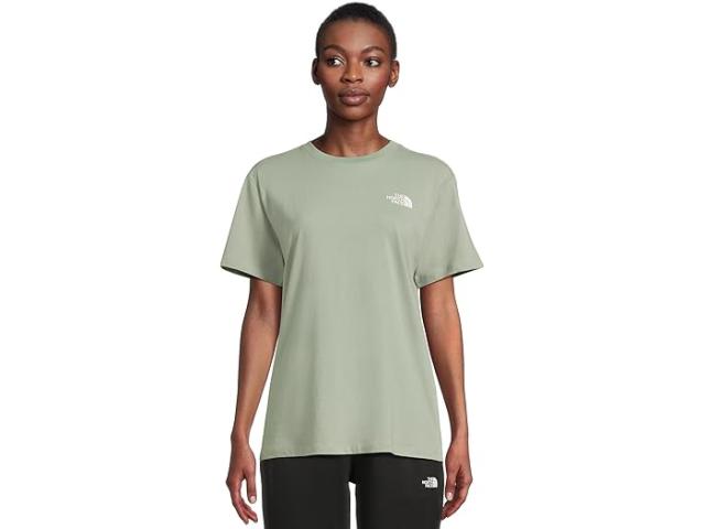 (取寄) ノースフェイス レディース ショート スリーブ コア ボックス NSE ティー The North Face women Short Sleeve Core Box NSE Tee Slate Moss