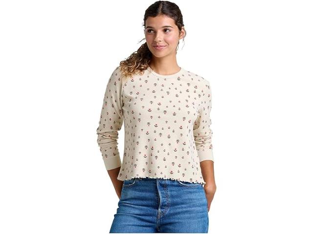 (取寄) トードアンドコー レディース フトヒル ロング スリーブ クルー リ Toad&Co women Foothill Long Sleeve Crew II Salt Tulip Print