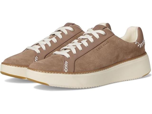 (取寄) コールハーン レディース グランドプロ トップスピン スニーカー Cole Haan women Grandpro Topspin Sneakers Irish Coffee Suede/Irish Coffee Leather