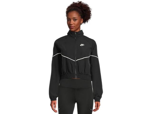 (取寄) ナイキ レディース スポーツウェア ウインドランナー ウーブン ジャケット スピード Nike women Sportswear Windrunner Woven Jacket Speed Black/Sail/Sail