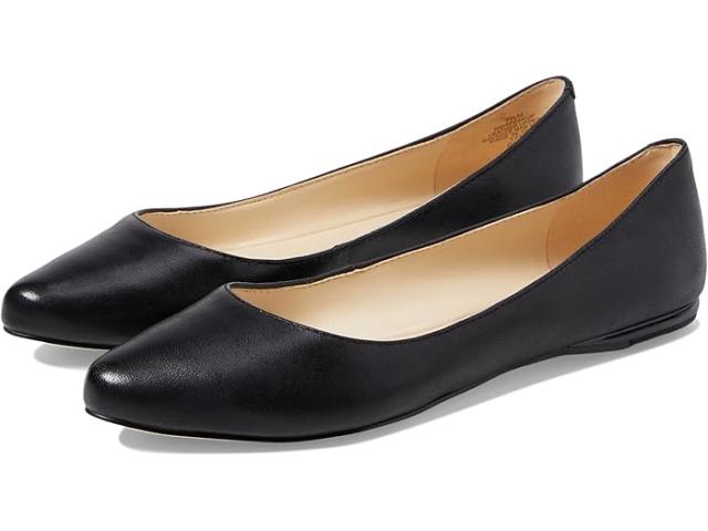 (取寄) ナインウエスト レディース スピークアップ フラッツ Nine West women SpeakUp Flat Black Leather