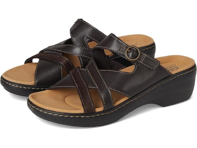 (取寄) クラークス レディース マーリア ホリー Clarks women Merliah Holly Dark Brown Leather