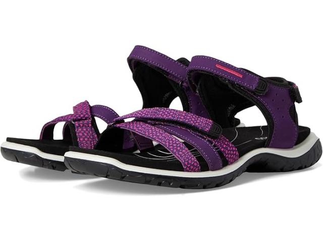 (取寄) エコー スポーツ レディース オフロード ローム スポーツ サンダル ECCO Sport women Offroad Roam Sport Sandal Imperial Purple/Beetroot/Nubuck