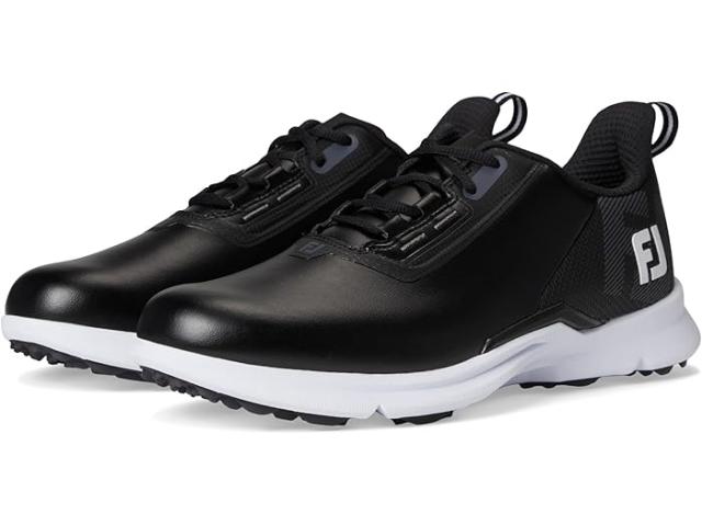 (取寄) フットジョイ メンズ FJ フューエル ゴルフ シューズ- プリビアス シーズン FootJoy men FJ Fuel Golf Shoes- Previous Season Black/Black/White