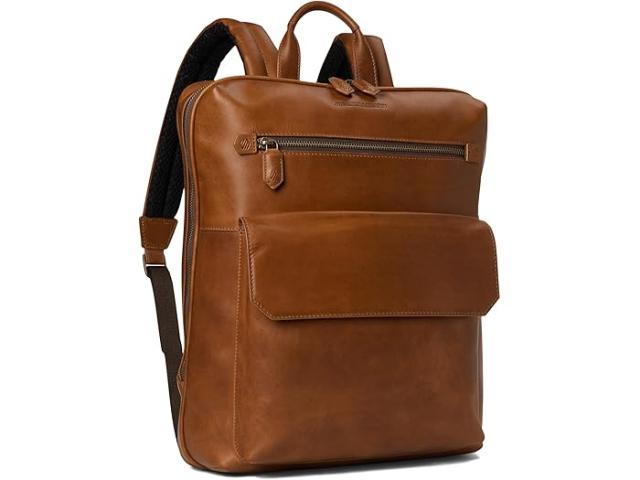(取寄) ジョンストン&マーフィー メンズ ローズ コミューター バックパック Johnston & Murphy men Rhodes Commuter Backpack Tan Full Grain