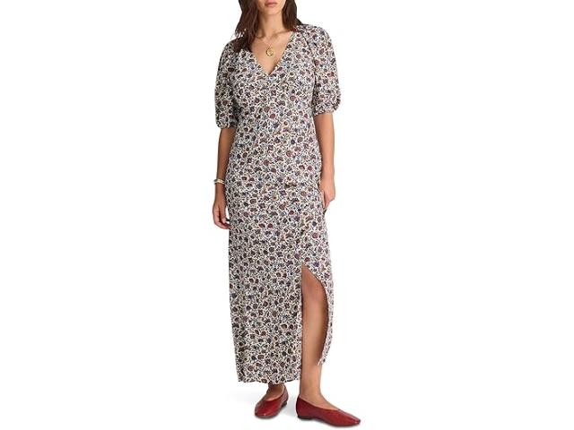(取寄) メイドウェル レディース モナ ドレス - ビスコース CDC Madewell women Mona Dress - Viscose Cdc Cherry Red