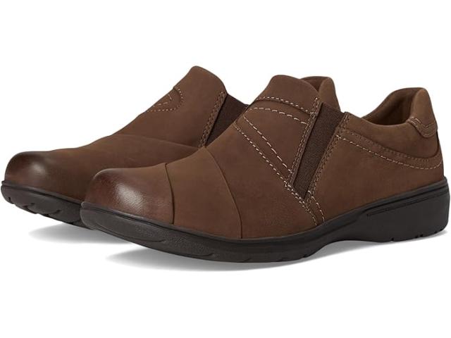 (取寄) クラークス レディース カーリー アビー Clarks women Carleigh Abby Mushroom Nubuck