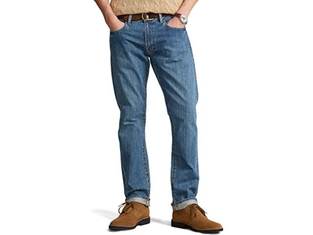(取寄) ラルフローレン メンズ ヴァリック スリム ストレート ジーンズ Polo Ralph Lauren men  Varick Slim Straight Jeans Stanton Medium