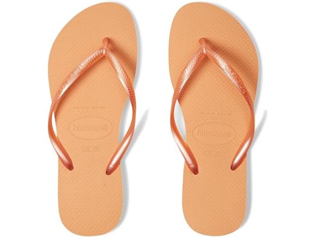 (取寄) ハワイアナス レディース スリム サンダル Havaianas women Slim Sandals Peach