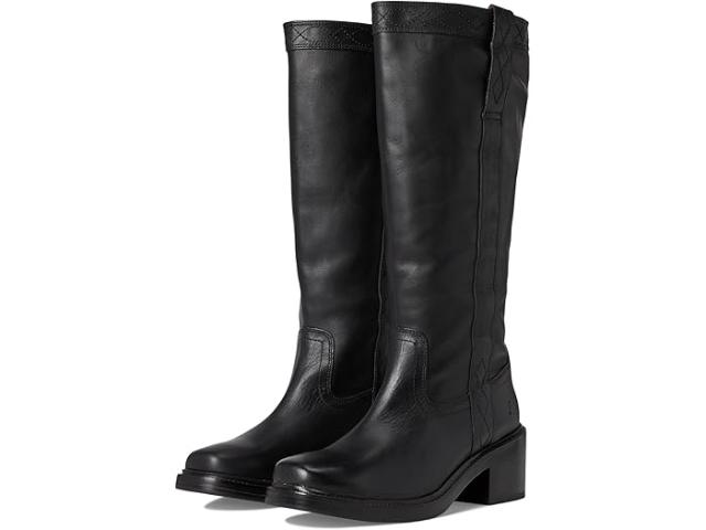 (取寄) フライ レディース ケイト プル-オン ワイド カーフ Frye women Kate Pull-On Wide Calf Black