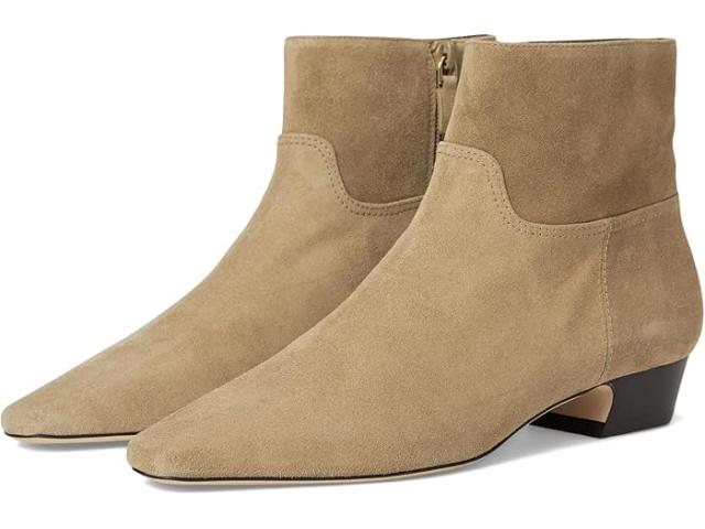 (取寄) スチュアート ワイツマン レディース スタッシ ジップ ブーティ Stuart Weitzman women Stassi Zip Bootie Golden Olive/Marron Vino