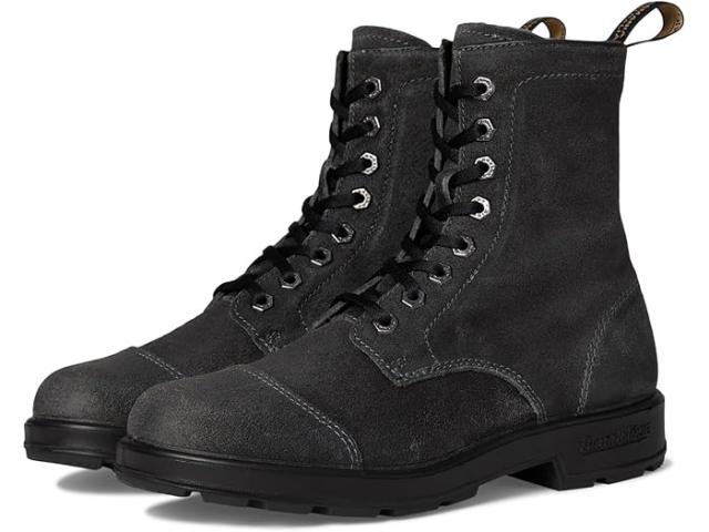 (取寄) ブランドストーン レディース オリジナル レース-アップ ブーツ Blundstone women Original Lace-up Boots Steel Grey Suede