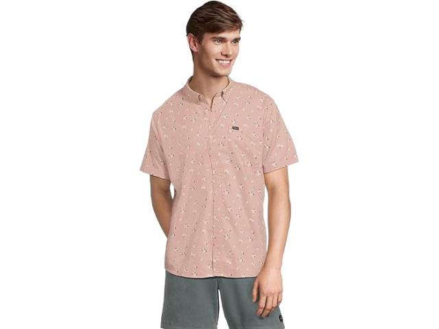 (取寄) ルーカ メンズ ザッツル ドゥ プリント ショート スリーブ RVCA men Thatll Do Print Short Sleeve Mauve