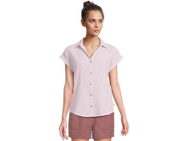 (取寄) ロイヤルロビンズ レディース オアシス ショート スリーブ  Robbins women Oasis Short Sleeve Thistle