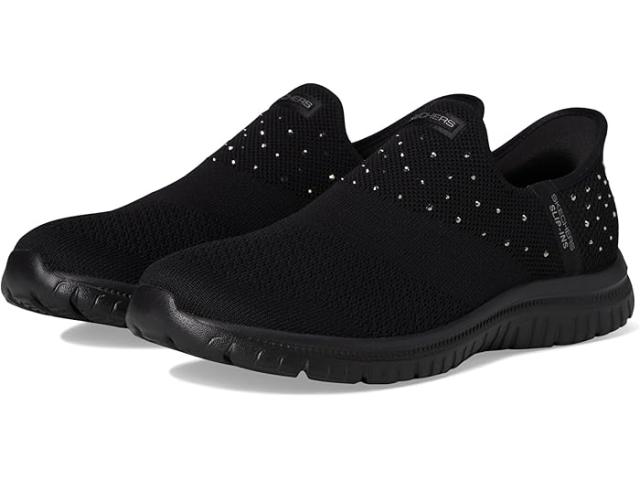(取寄) スケッチャーズ レディース バーチュー スターライト ハンズ フリー スリップ-インス SKECHERS women SKECHERS Virtue Starlight Hands Free Slip-Ins Black