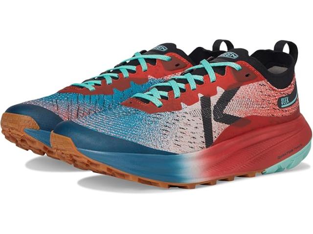 (取寄) キーン メンズ シーク トレイル ランニング シューズ KEEN men Seek Trail Running Shoes Grenadine/Ocean Depths