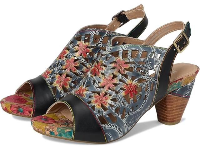(取寄) ラルティストバイスプリングステップ レディース  L'Artiste by Spring Step women Eclipsing Black Multi