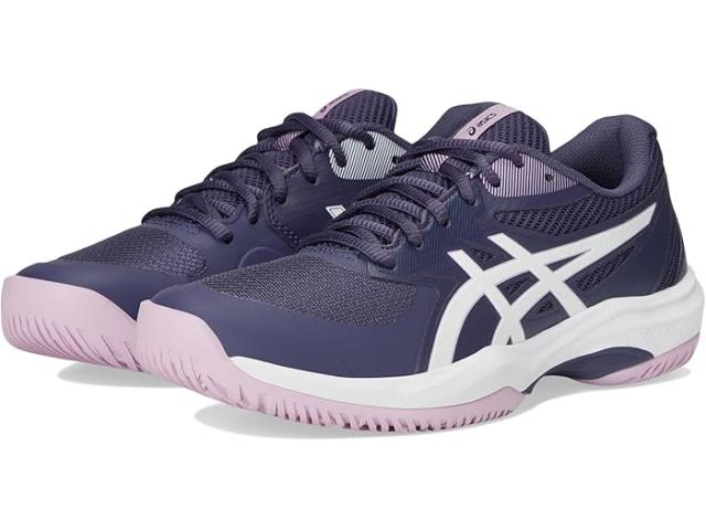 (取寄) アシックス レディース ゲーム FF テニス シューズ ASICS women Game FF Tennis Shoes Indigo Fog/White