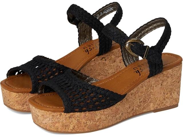 (取寄) ブローフィッシュ マリブ レディース  Blowfish Malibu women Aric Black Faux Suede