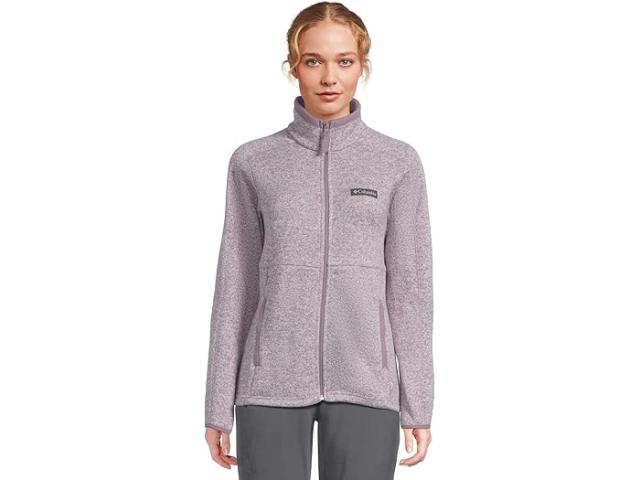 (取寄) コロンビア レディース セーター ウェザー フル ジップ リ Columbia women Sweater Weather Full Zip II Shale Purple Heather