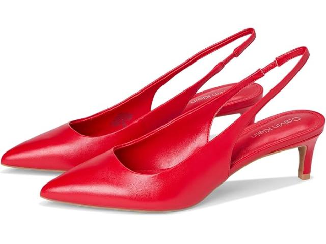 (取寄) カルバンクライン レディース デインティ   women Dainty Red Leather
