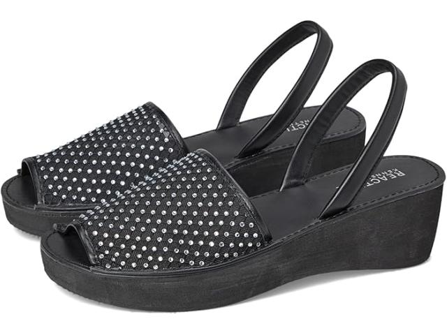 (取寄) ケネスコール リアクション レディース ファイン グラス メッシュ Kenneth Cole Reaction women Fine Glass Mesh Black Crystal Mesh