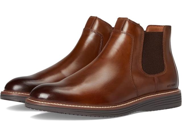 (取寄) ジョンストン&マーフィー メンズ アップトン チェルシー ブーツ Johnston & Murphy men Upton Chelsea Boots Tan Full Grain