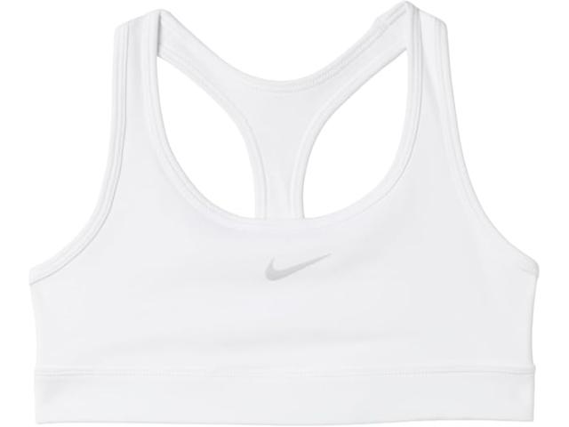 (取寄) ナイキ キッズ ガールズ ドライ-フィット スウォッシュ ブラ (リトル キッド/ビッグ キッド) Nike Kids girls Dri-FIT Swoosh Bra (Little Kid/Big Kid) White/Pure Platinum