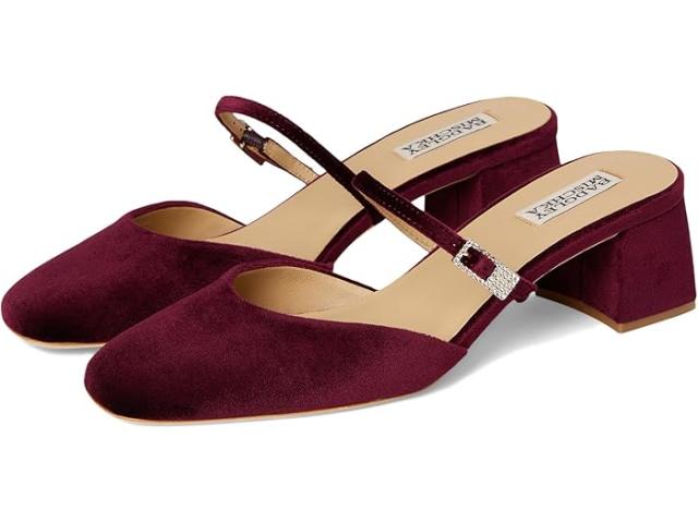 (取寄) バッジェリーミシュカ レディース ヴァラリー Badgley Mischka women Valarie Wine Velvet