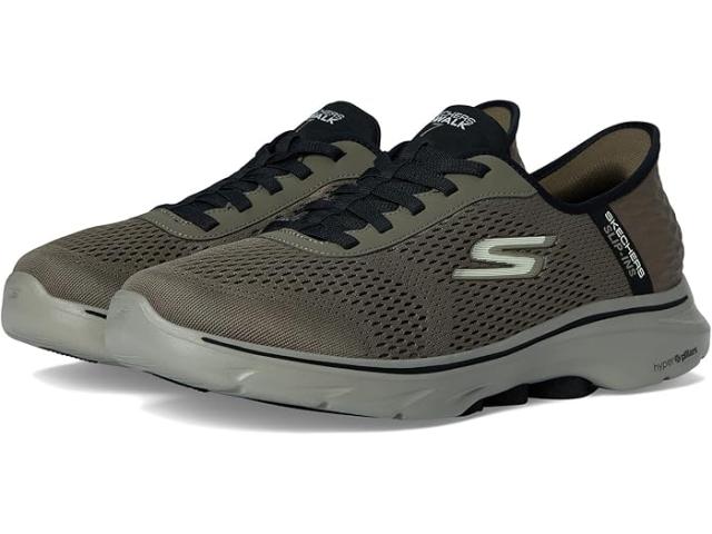 (取寄) スケッチャーズ パフォーマンス メンズ ゴー ウォーク 7 - フリー ハンド 2 ハンズ フリー スリップ-インス SKECHERS Performance men Go Walk 7 - Free Hand 2 Hands Free Slip-Ins Brown