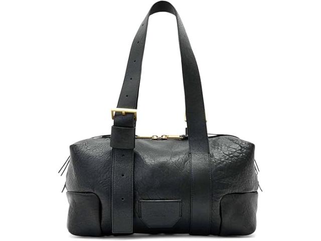 (取寄) オールセインツ レディース アレス グレイン ショルダー バッグ AllSaints women Ares Grain Shoulder Bag Black