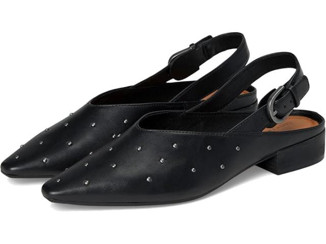 (取寄) ラッキーブランド レディース スタデッド スリングバック ミュール Lucky Brand women Brigeet Studded Slingback Mule Black
