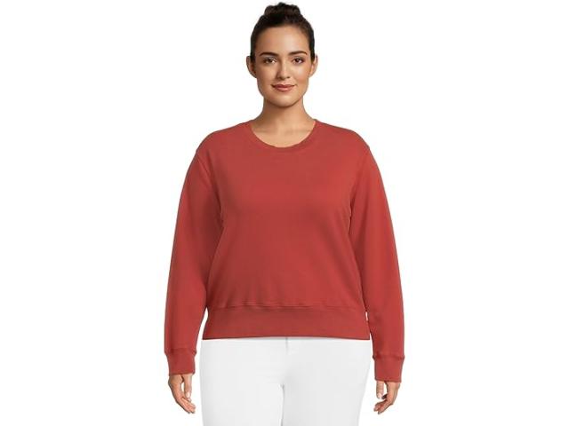 (取寄) モッドオードック レディース ロング スリーブ オープン クルー ネック スウェットシャツ Mod-o-doc women Long Sleeve Open Crew Neck Sweatshirt Spiced Cider