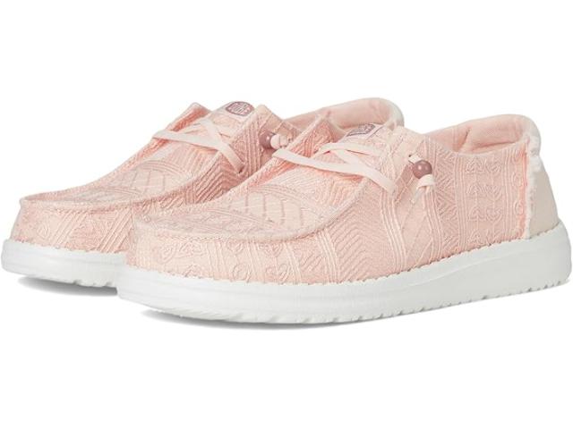 (取寄) ヘイ デュード レディース ウェンディ クローシェ レース Hey Dude women Wendy Crochet Lace Pale Pink