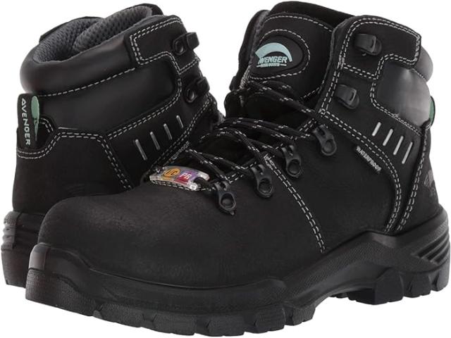 (取寄) アベンジャー ワークブーツ レディース ファウンデーション Ct Avenger Work Boots women Avenger Work Boots Foundation CT Black